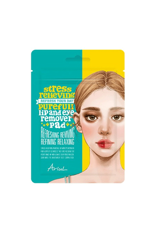 ARIUL Stress Relieving Purefull Lip and Eye Remover Pad – SimplyJi