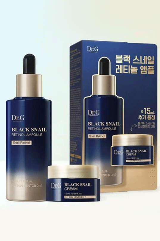Dr.G Black Snail Retinol Ampoule (Special Set) – SimplyJi