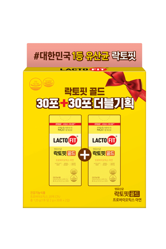 LACTO-FIT Probiotics Gold 30 Sticks Double Pack – SimplyJi