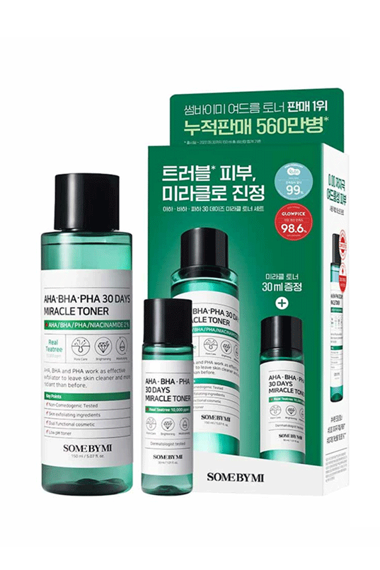Some By Mi AHA/BHA/PHA 30Days Miracle Toner – SimplyJi